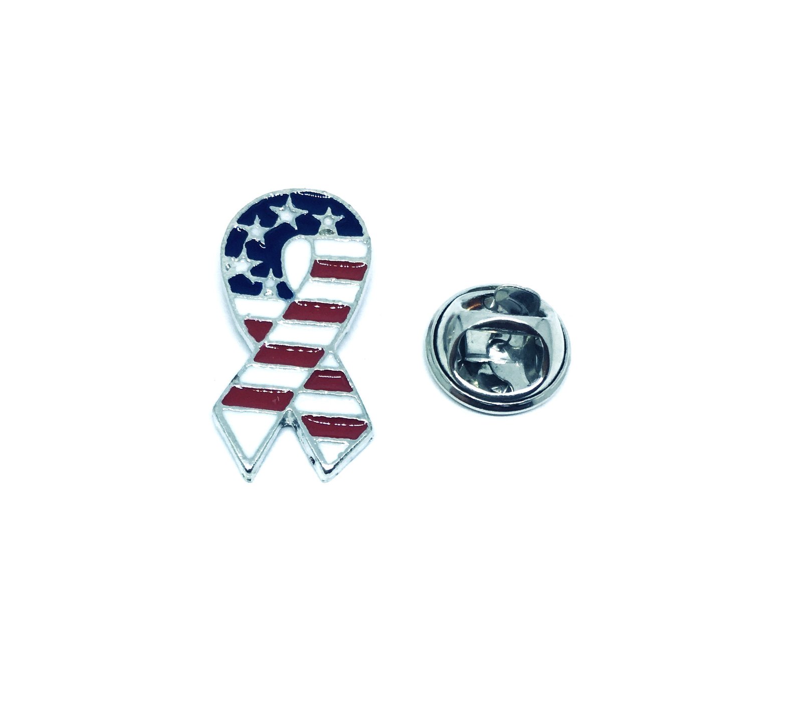 American Flag Ribbon Pin | FINOX
