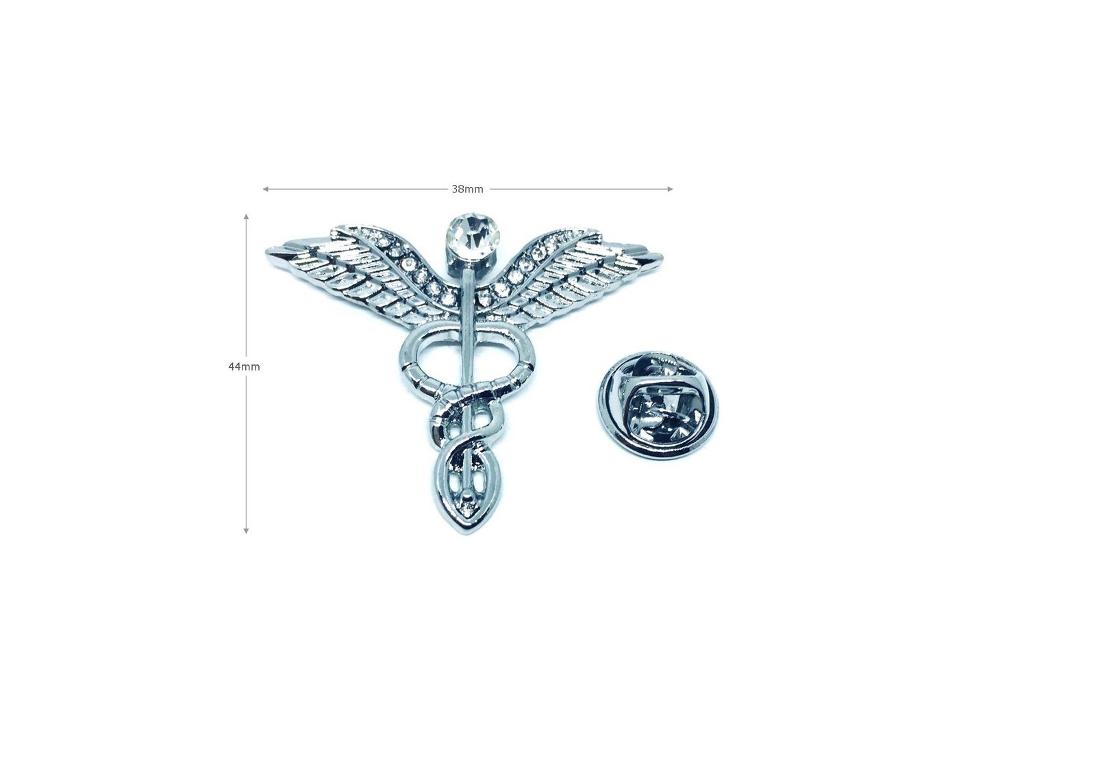 Caduceus Pin | FINOX