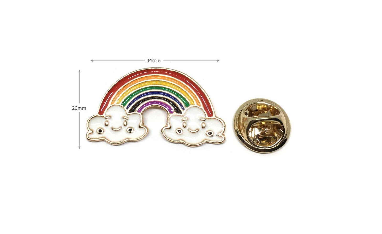 Enamel Rainbow Pin | FINOX
