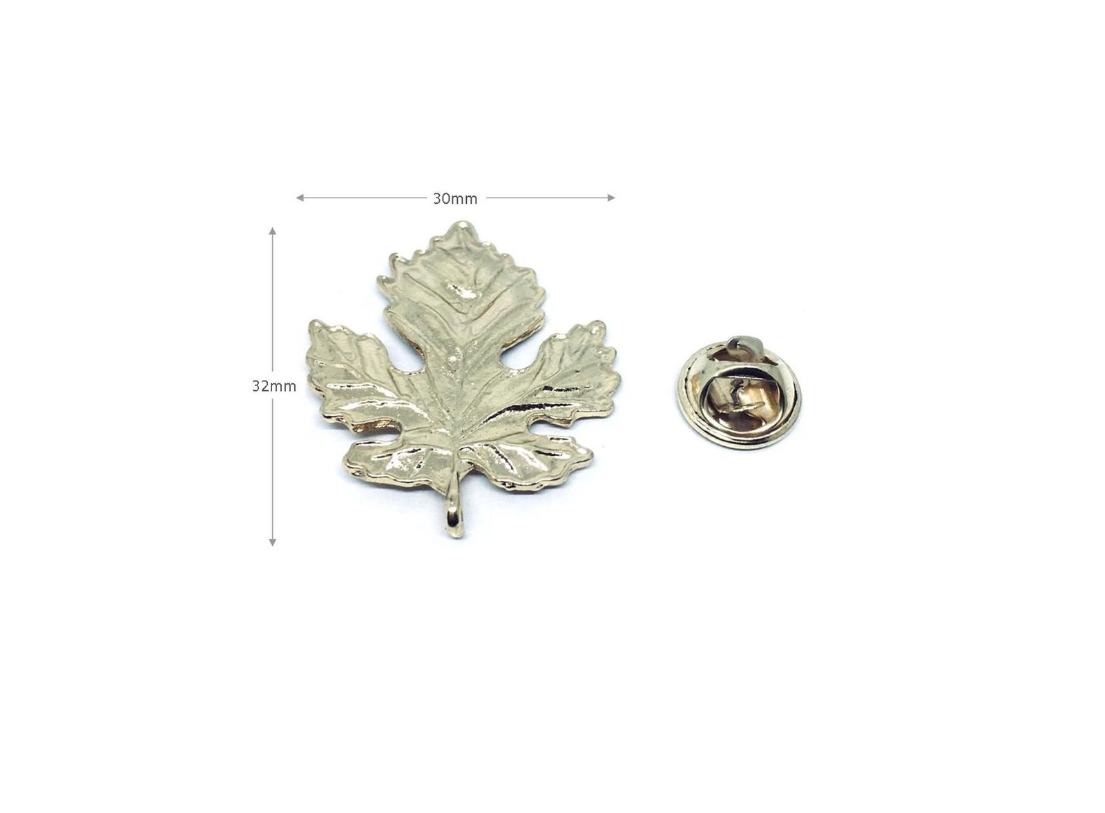 Gold Maple Leaf Pin | FINOX