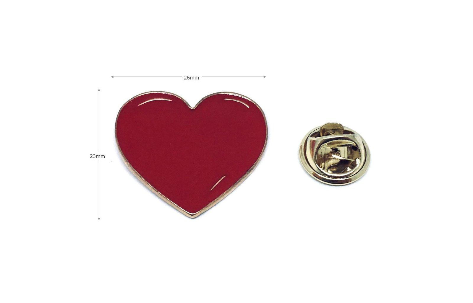 Red Heart Pin | FINOX