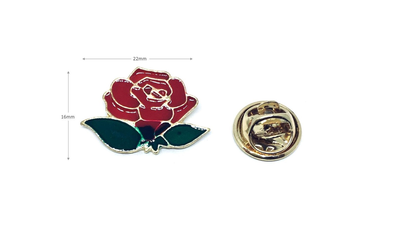 Rose Enamel Pin | FINOX