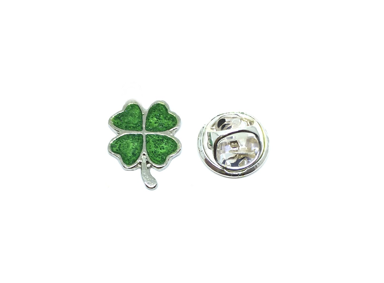 Small Green Shamrock Enamel Pin | FINOX