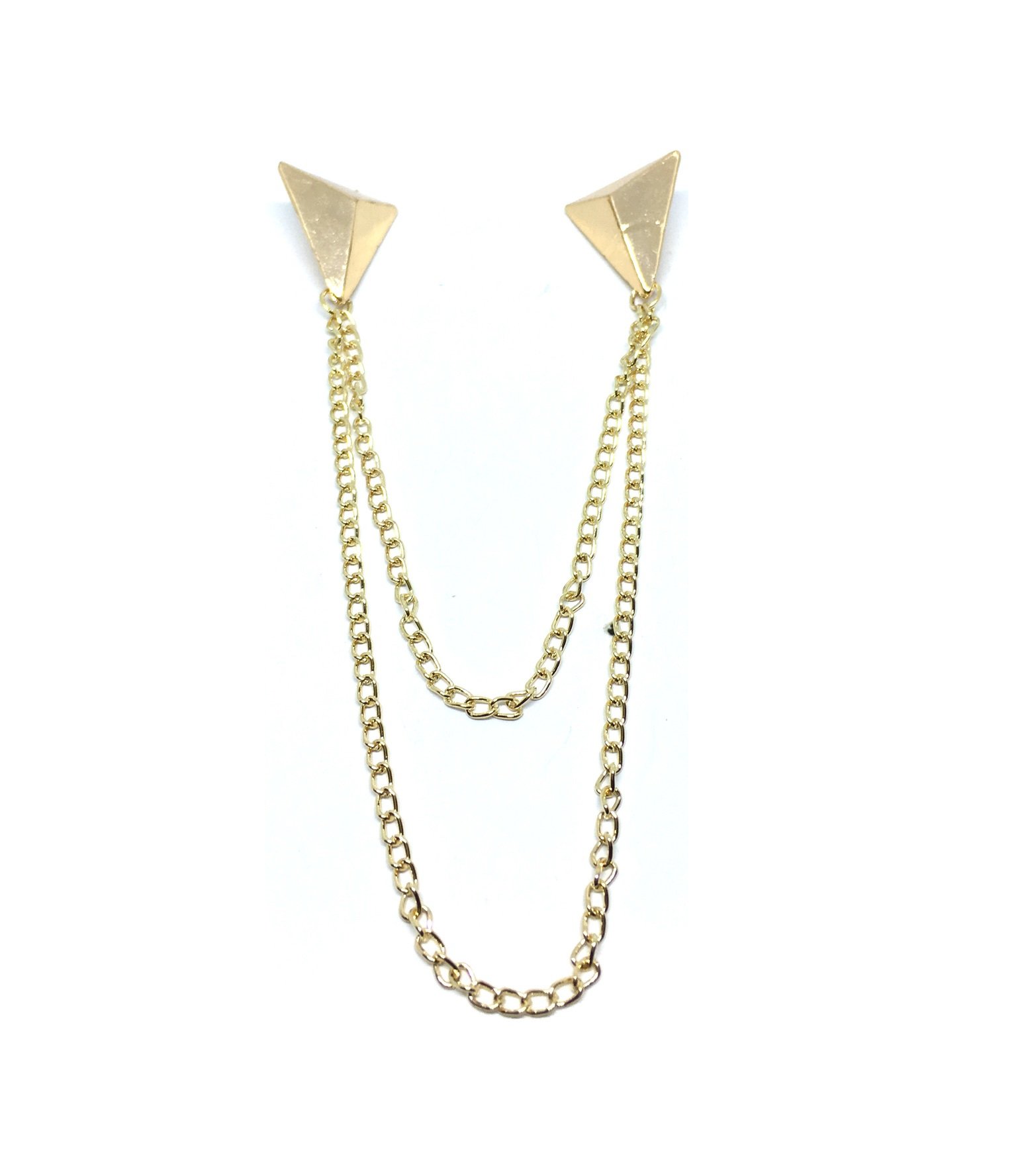 Triangle Brooch Pin for Suit | FINOX