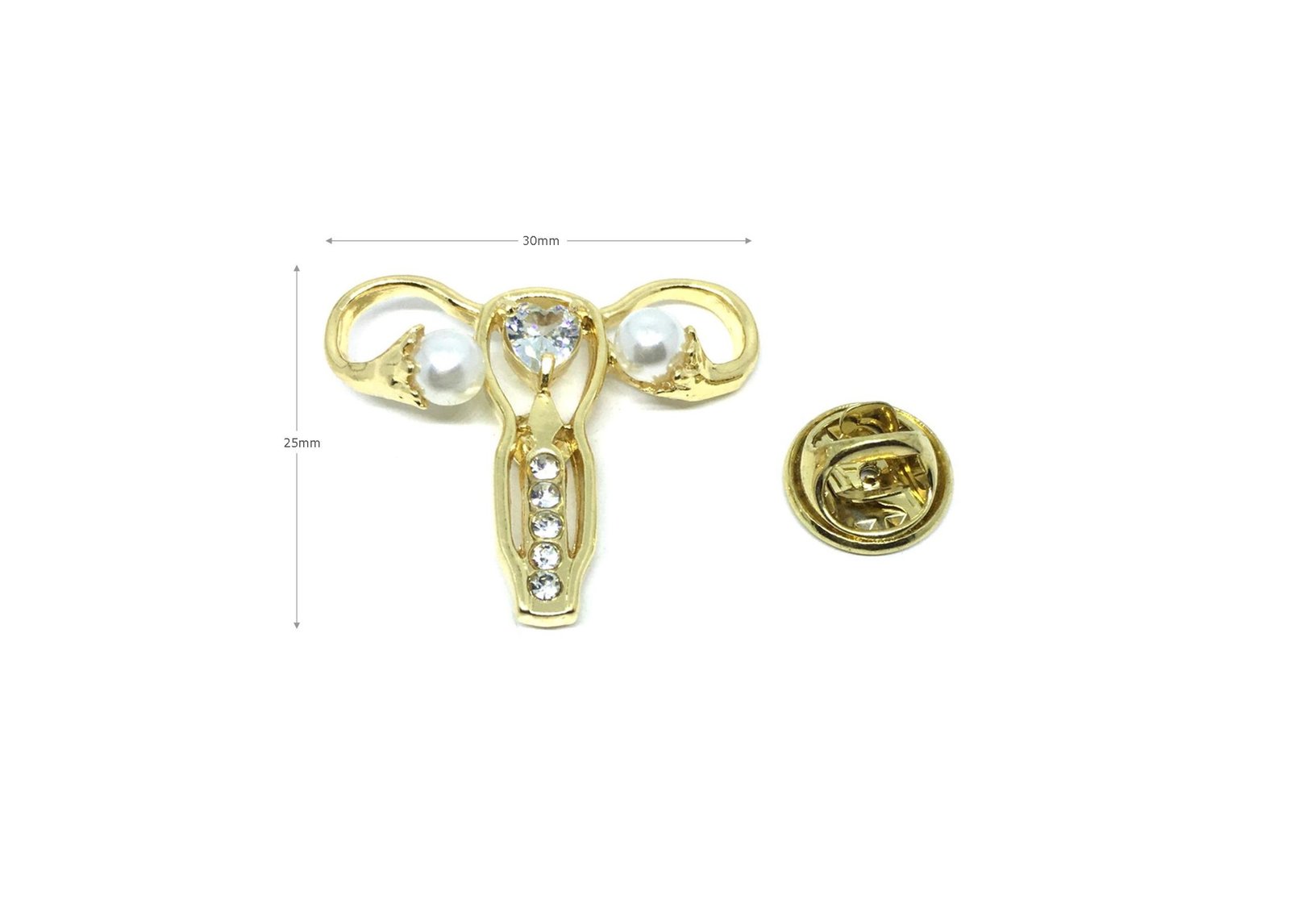 Uterus Lapel Pin | FINOX