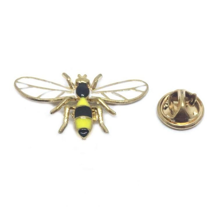 Bee Lapel Pins Bulk | Bee Pins Wholesale | Honey Bee Pins Bulk
