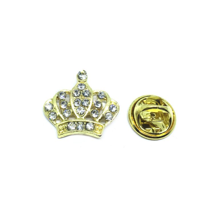 Wholesale Crown Pins | Crown Lapel Pins Bulk | Crown Pin Wholesale