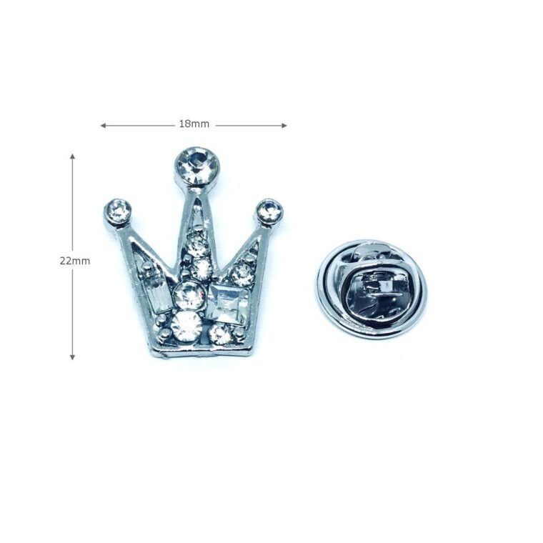 Wholesale Crown Pins | Crown Lapel Pins Bulk | Crown Pin Wholesale