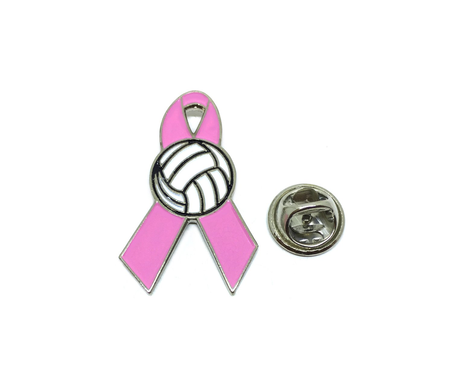 Pink Ribbon Breast Cancer Pin - FINOX