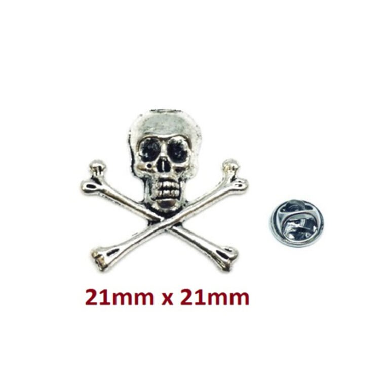 Skull Lapel Pins Bulk | Skull Pins Wholesale
