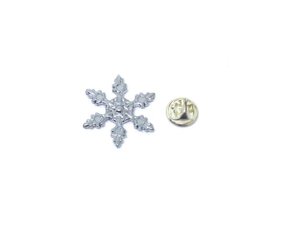Silver Snowflake Pin | FINOX