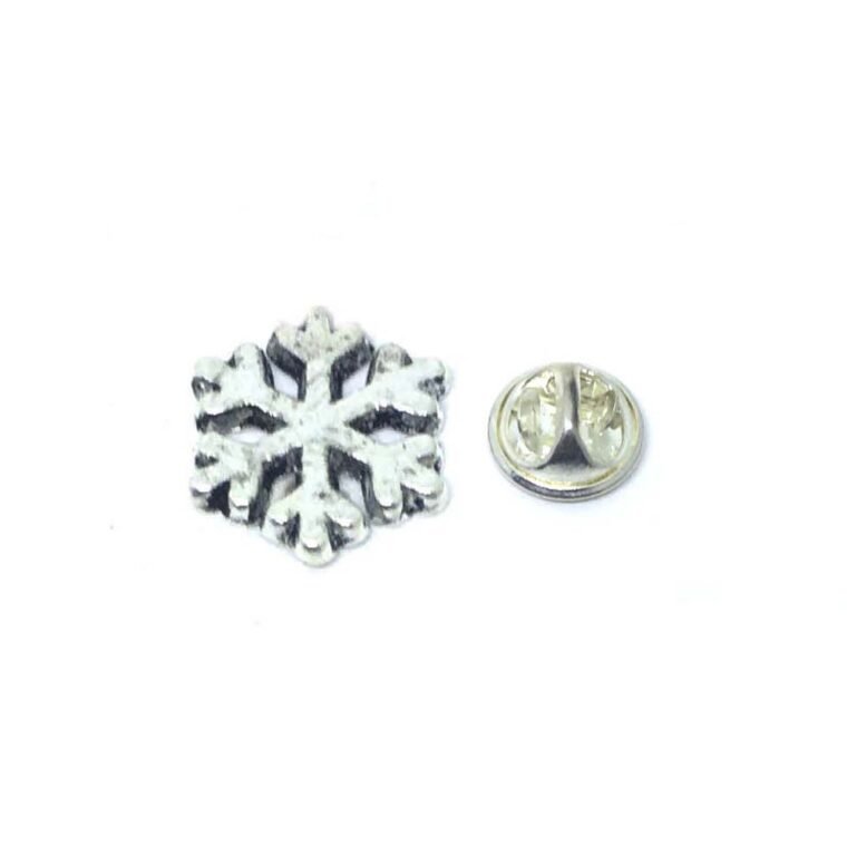 Snowflake Lapel Pins in Bulk | Snowflake Pins Wholesale