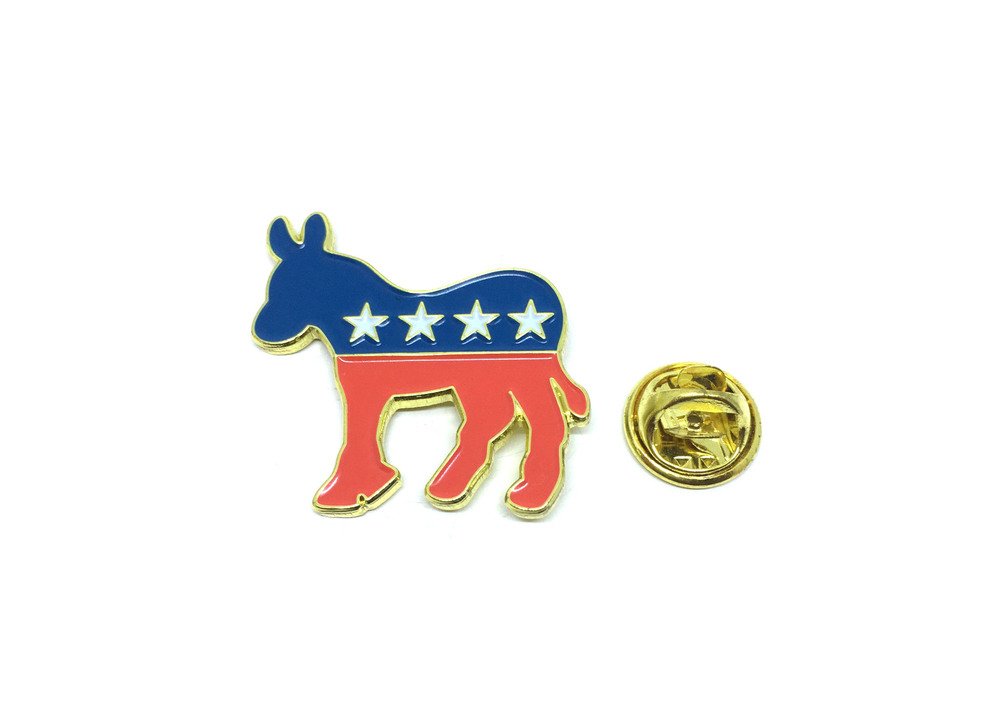 Democratic Donkey Enamel Pin | FINOX