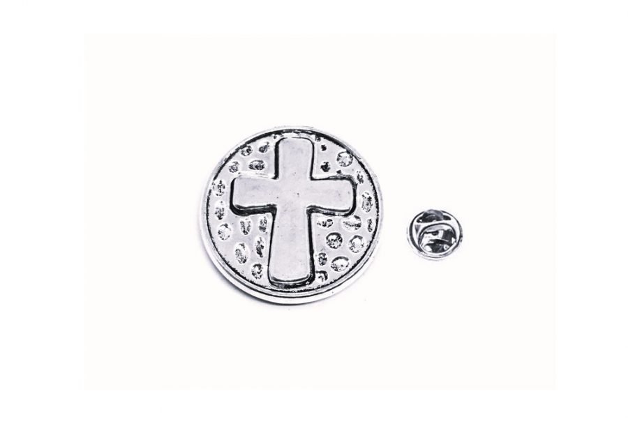 Silver Cross Pin | FINOX