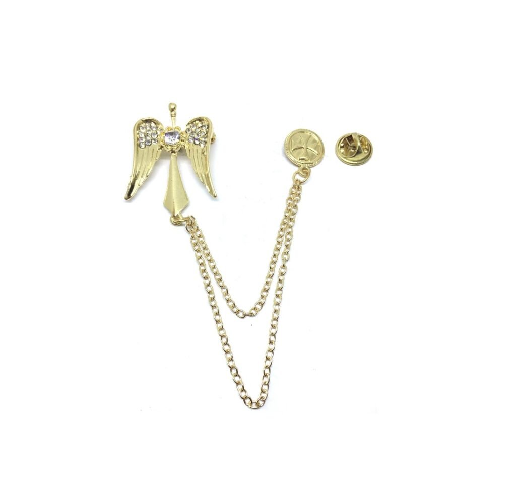 Angel Wings Brooch Pin | FINOX