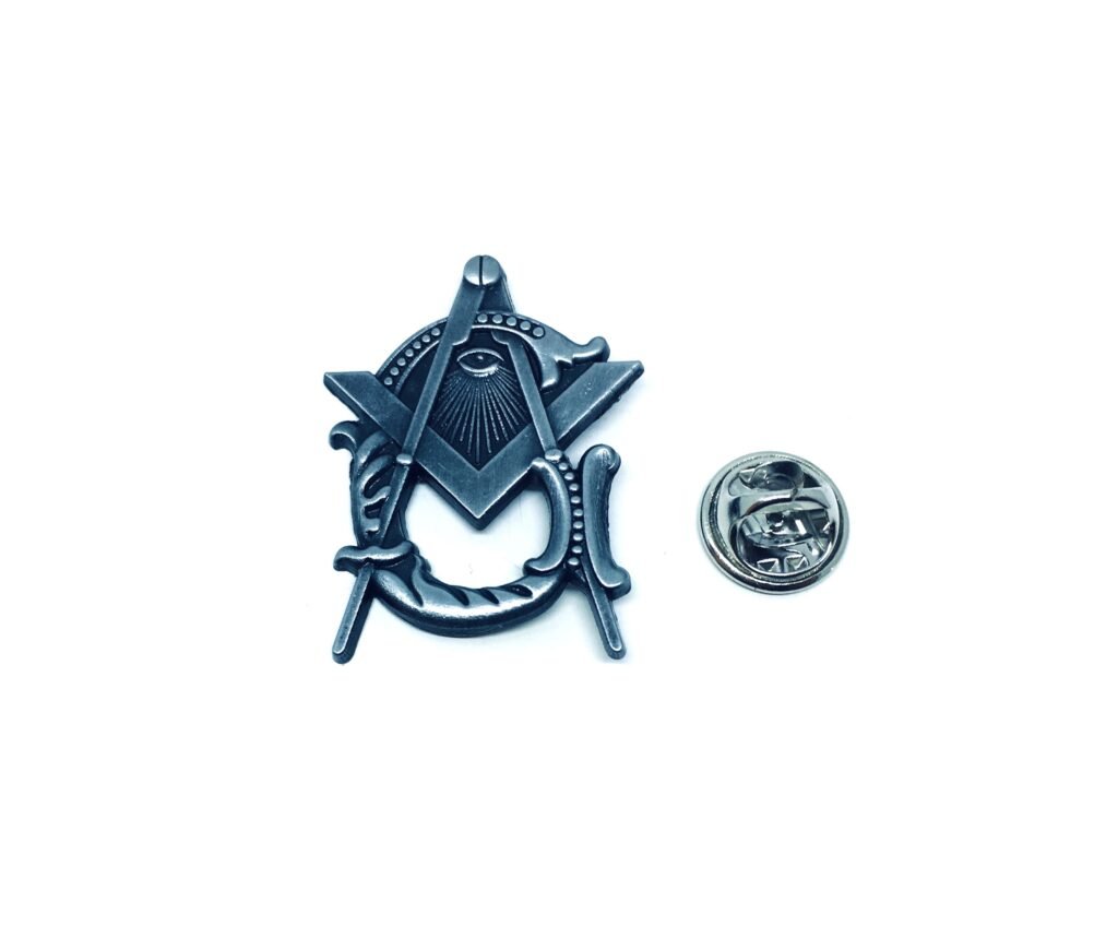 Pewter Masonic Pin Finox