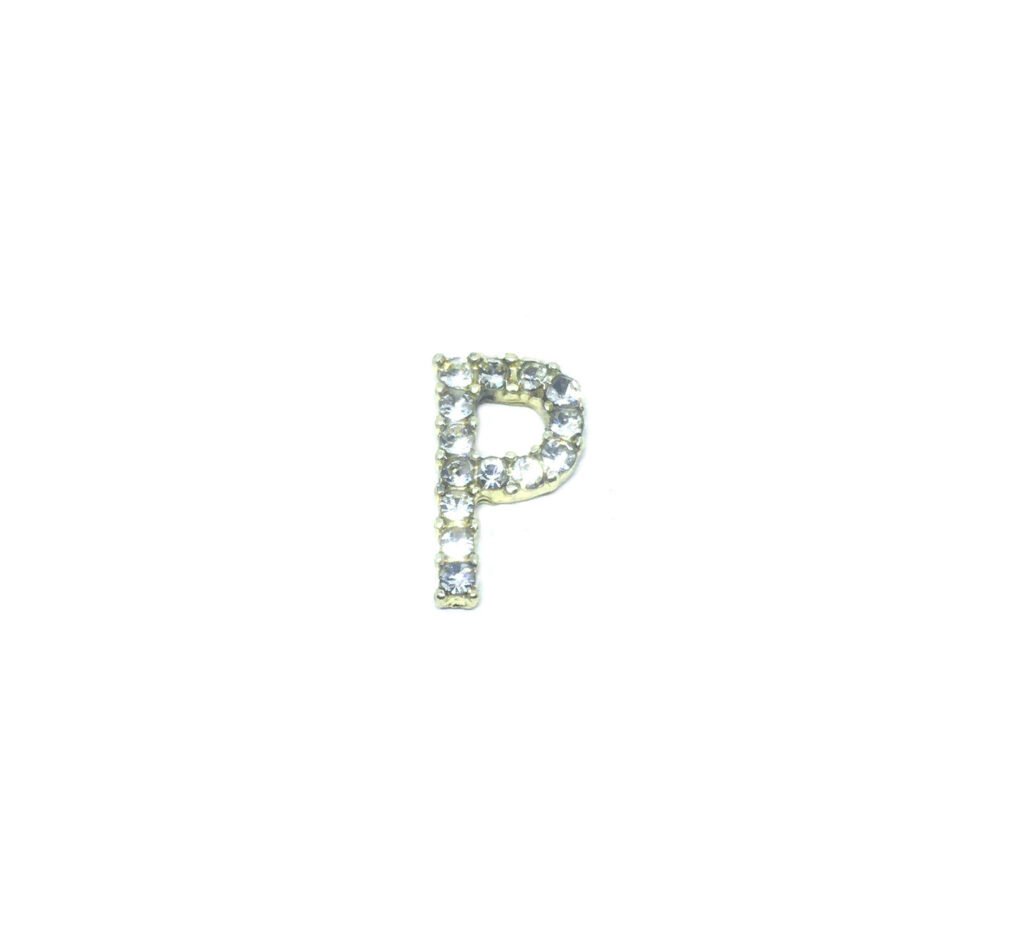 Rhinestone Initial Pin | FINOX