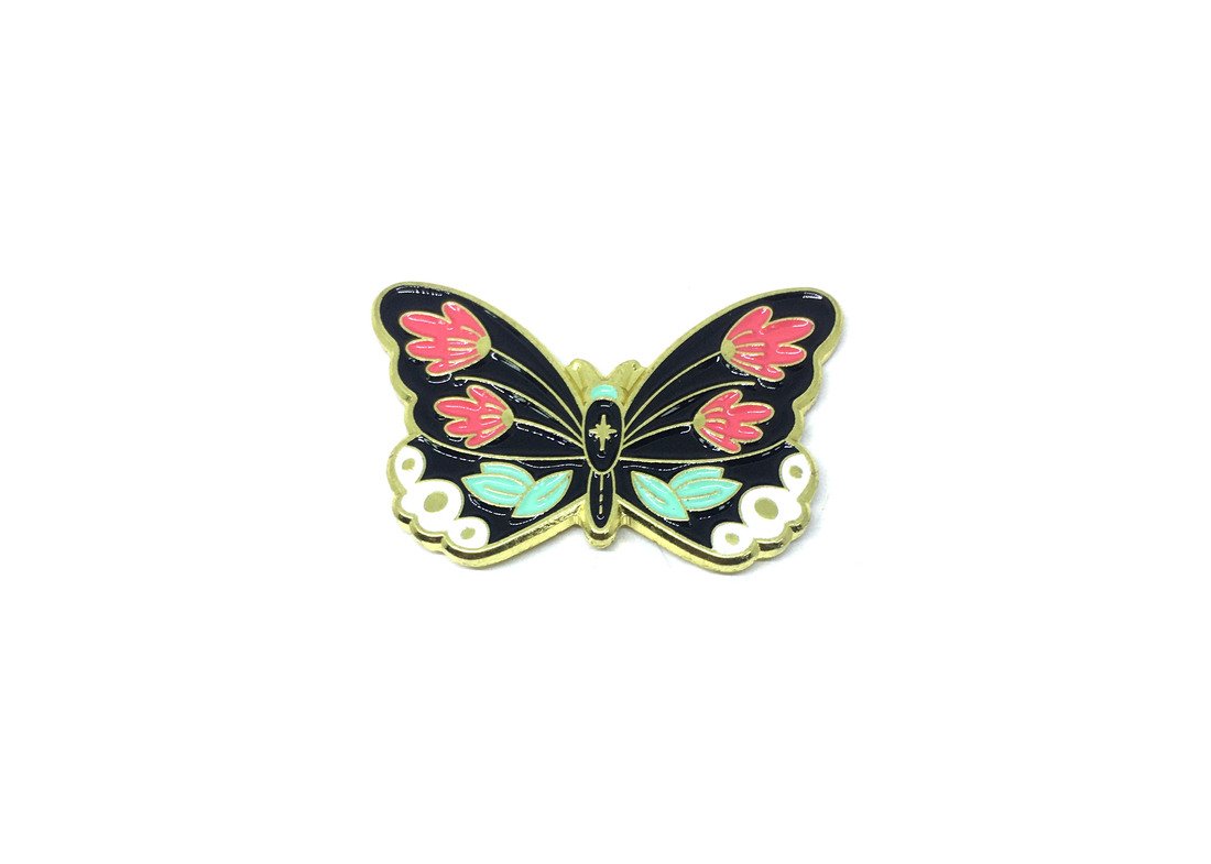 Butterfly Lapel Pin | FINOX