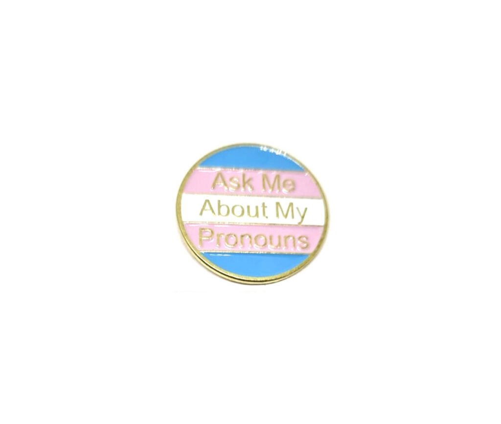 Pronoun Pins Bulk | Bulk Pronoun Pins | Custom Pronoun Pins