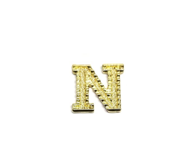 Alphabet Letter N Pin | FINOX