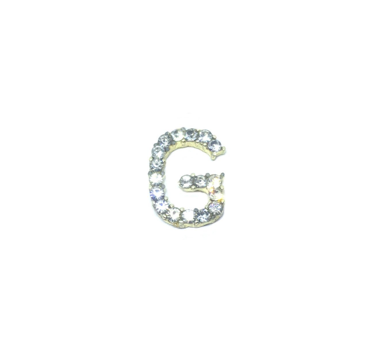 Rhinestone Initial Pin | FINOX