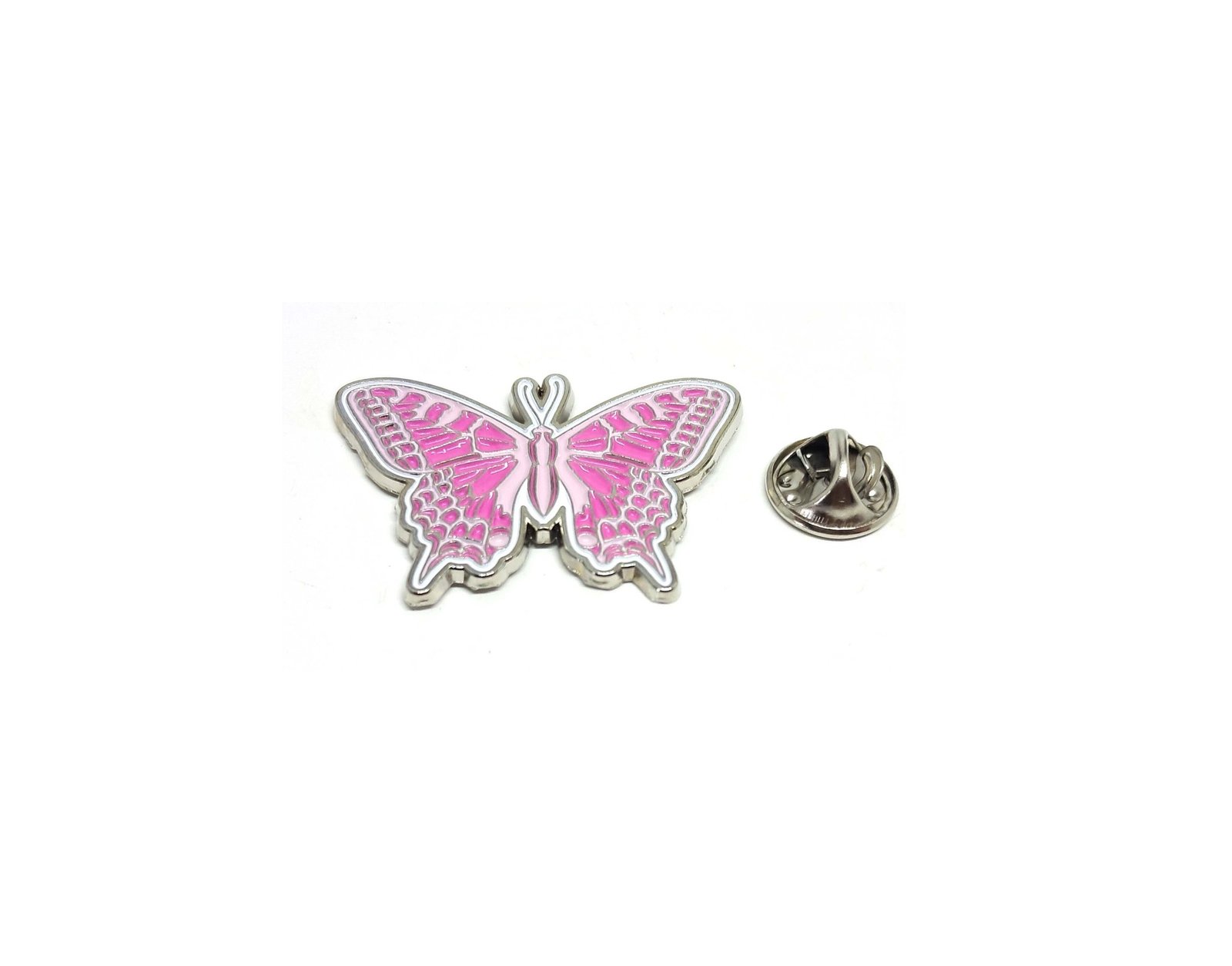 Pink Butterfly Enamel Lapel Pin | FINOX