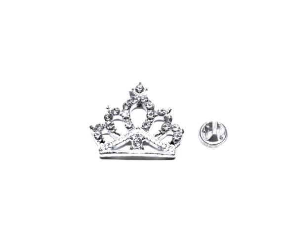 Buy Crystal Crown Rhinestone Lapel Pin