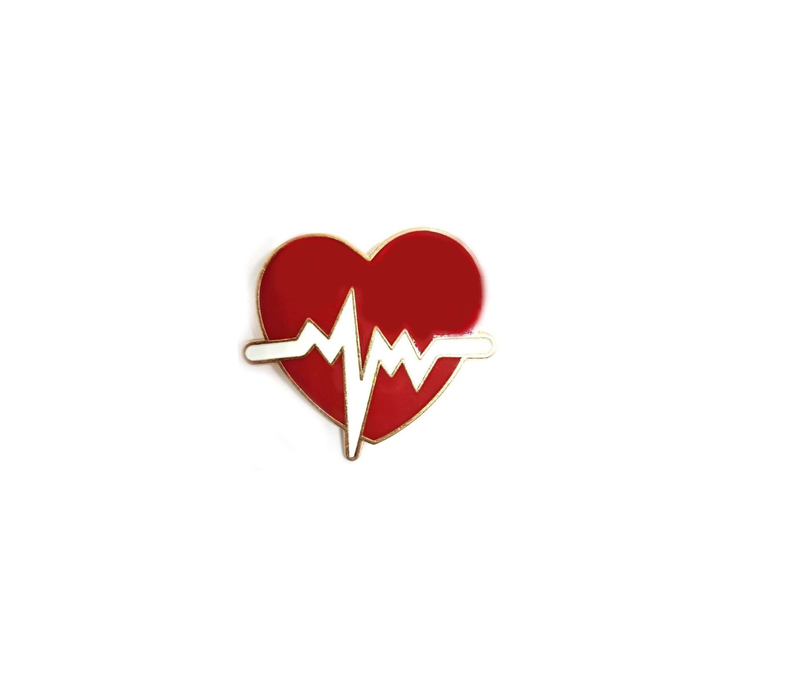 Heart Disease Awareness Pins | Red Ribbon & Heart-Shaped Pins in Bulk