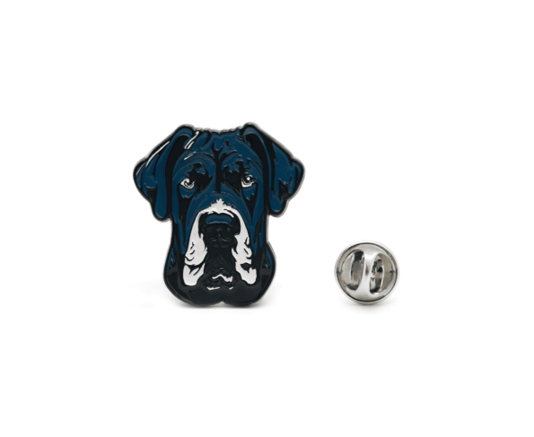 Cane Corso Dog Enamel Pin – Loyal Guard Dog Lapel Pin | Finox